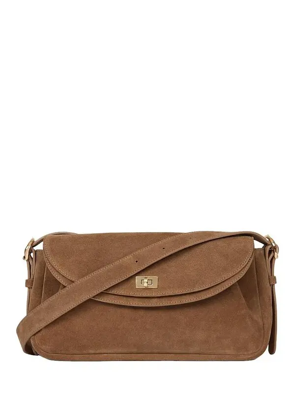Sandro Le Mambo Crossbody Bag - Beige