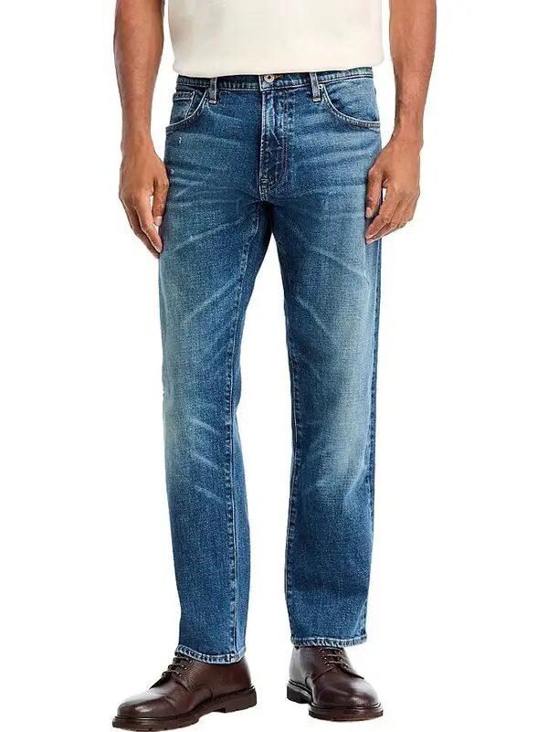 BOSS Classic Fit Jeans - Navy