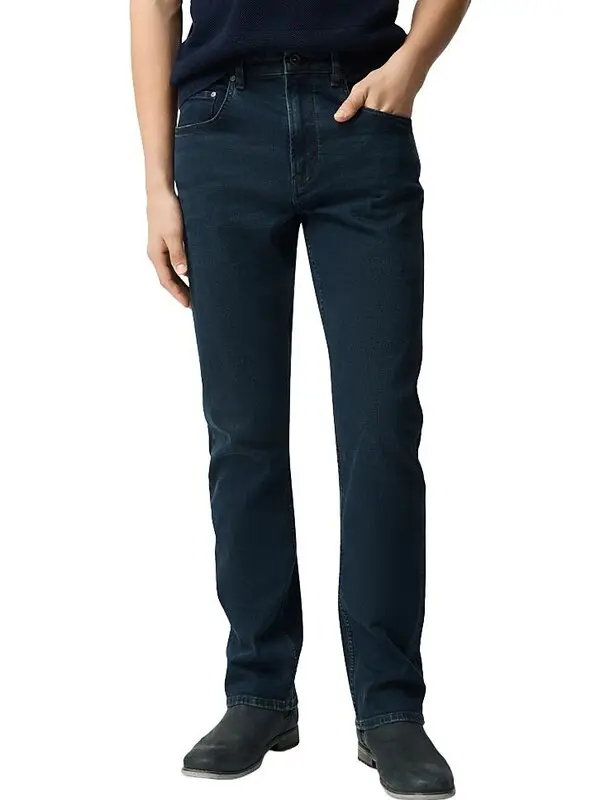 Rodd & Gunn Linden Relaxed Fit Italian Denim Jeans - Blue Black