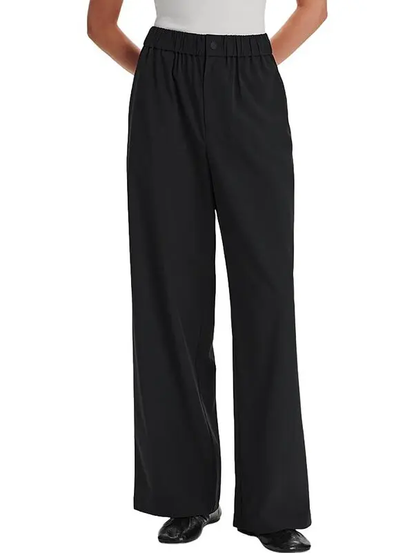 Varley Kayson Wide Leg Pants - Black