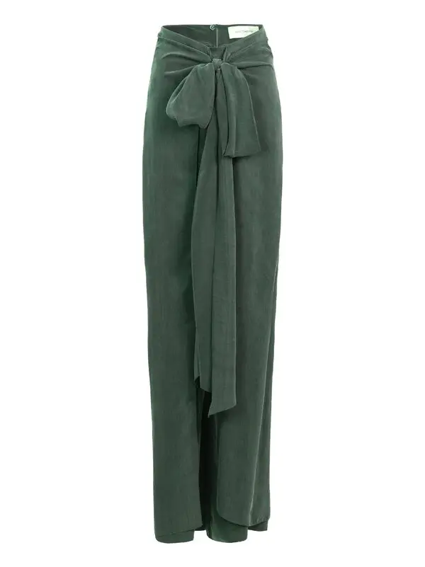 Silvia Tcherassi Arenzano Wide-leg Pants - Green