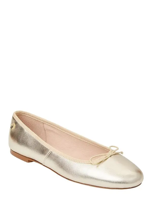 Jack Rogers Bettie Ballet Flats - Jacks Platinum