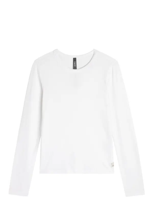 Vuori Lux Stretch-jersey Top - White