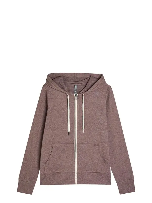 Vuori Halo Performance 2.0 Hooded Jersey Sweatshirt - Taupe