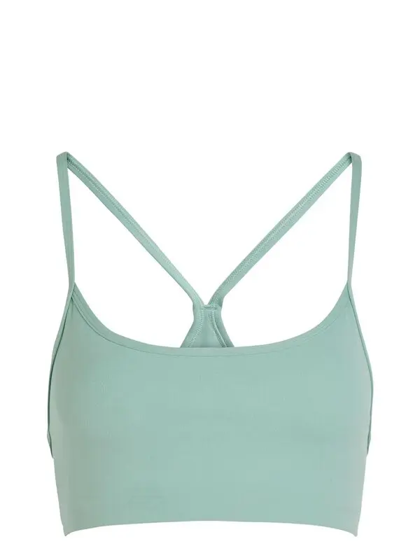 Vuori Allthefeels Stretch-jersey Soft-cup Bra - Blue
