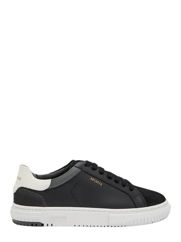 Axel Arigato Atlas Panelled Leather Sneakers - Black And White