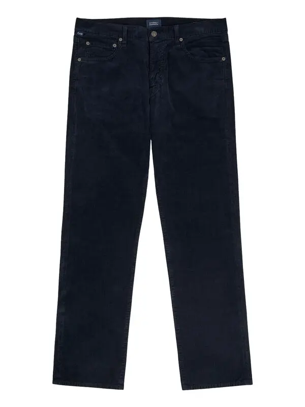 Citizens Of Humanity Elijah Straight-leg Corduroy Jeans - Navy