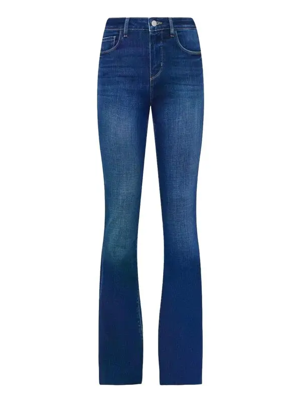 L'Agence Ruth Straight-leg Jeans - Blue