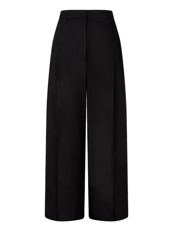 STUDIO TOMBOY Pleated Trousers - Black