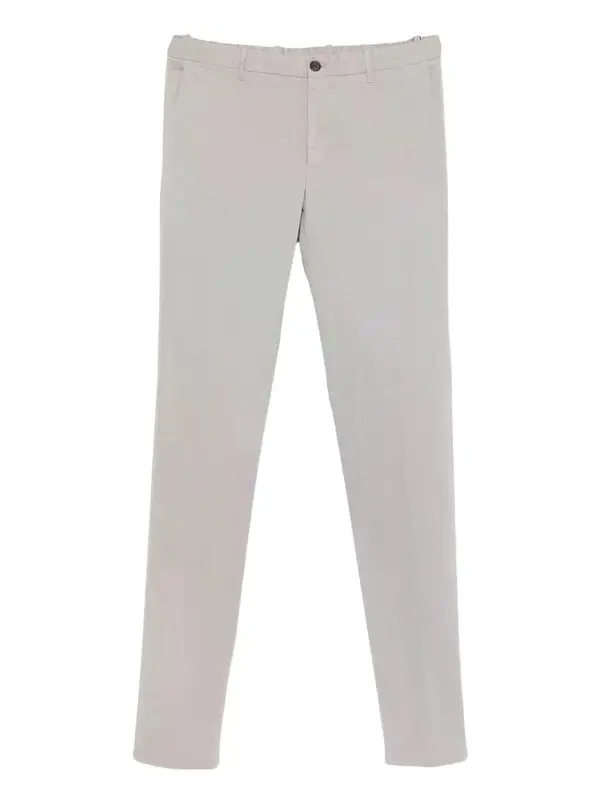 Incotex Elasticated-waist Trousers - Grey