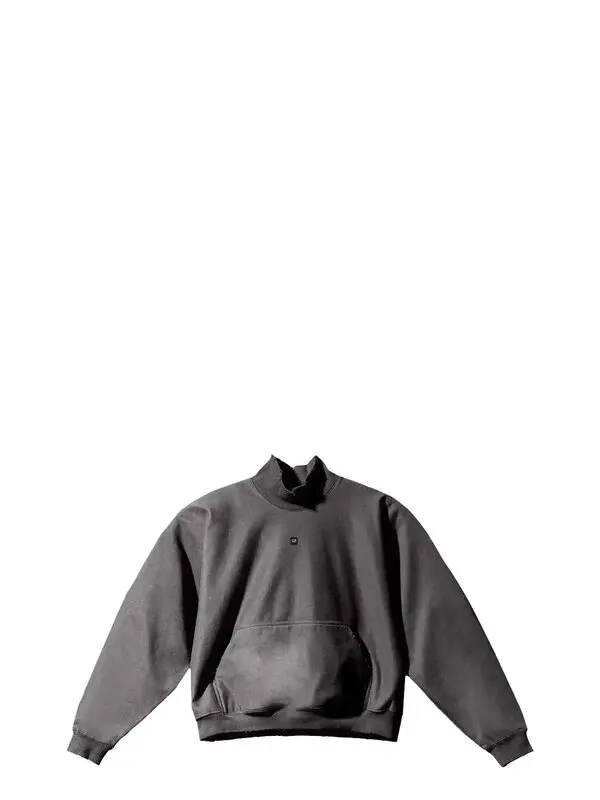 Yeezy High-neck Sweatshirt - Grey