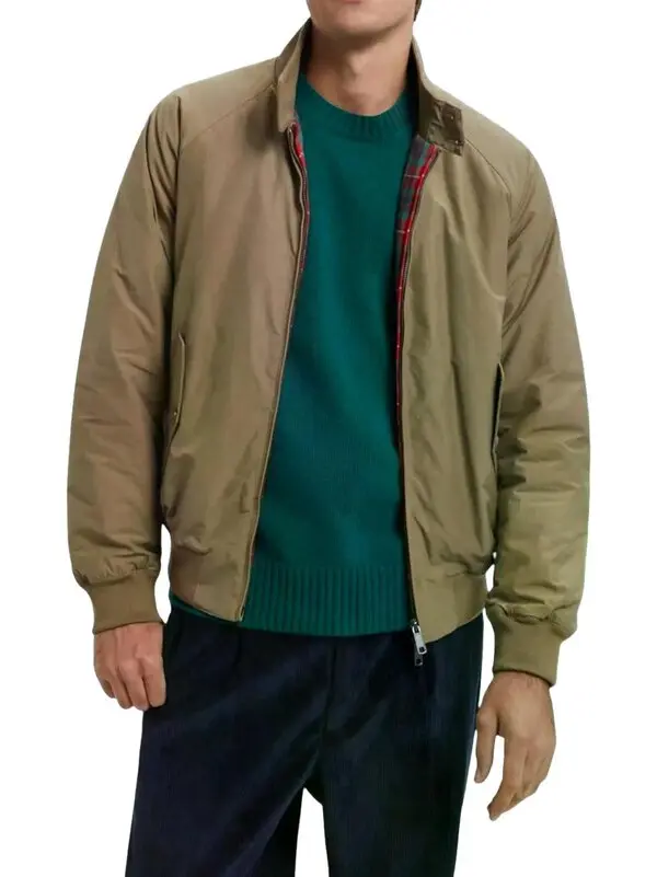 BARACUTA G9 Zip Jacket - Brown