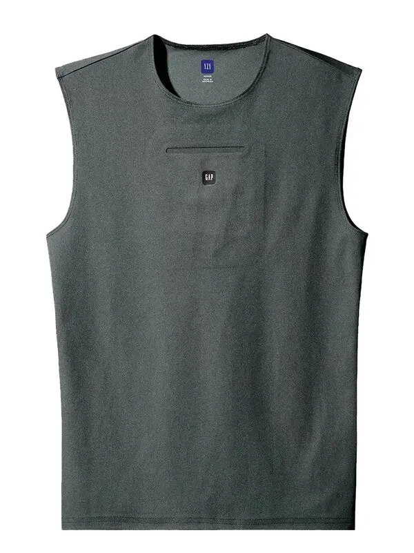 Yeezy Second-skin Sleeveless Top - Grey
