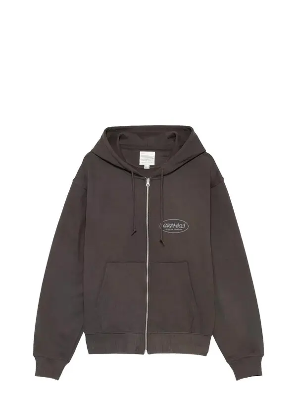 Gramicci Zip-up Hoodie - Brown