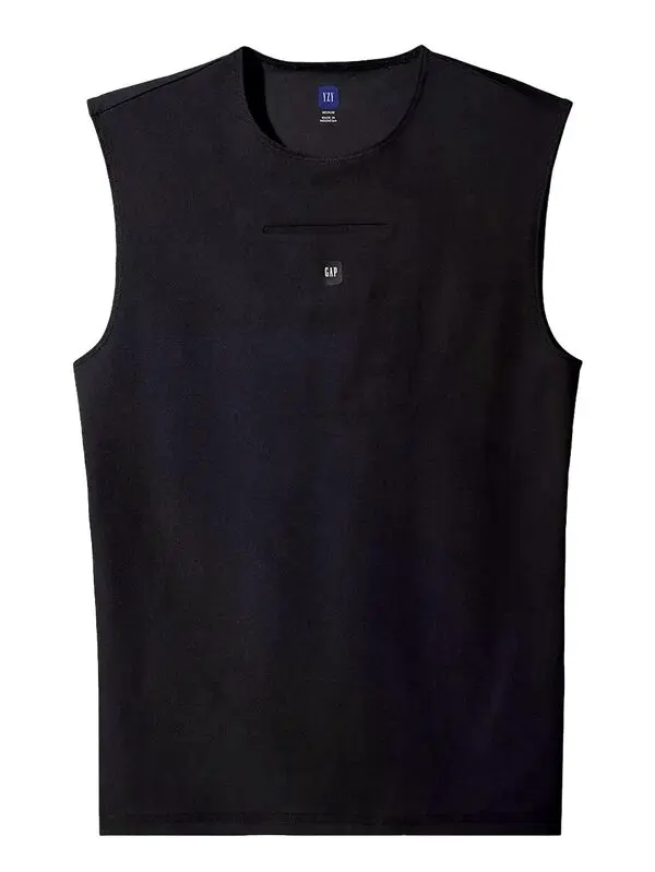 Yeezy Sleeveless Second-skin Top - Black