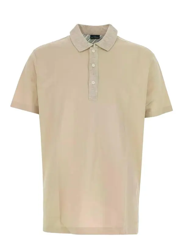 Paul & Shark Buttoned Polo Shirt - Neutrals