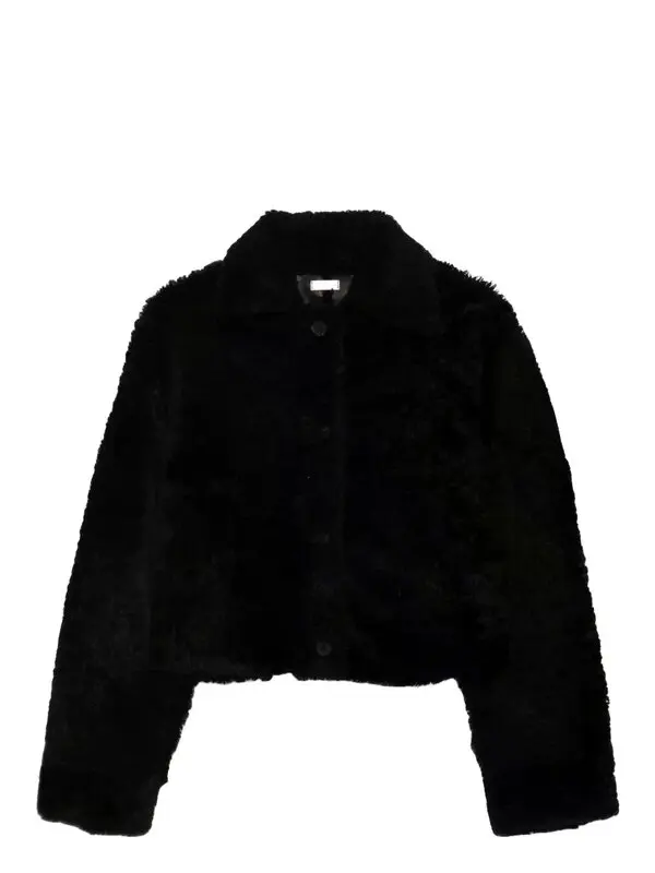 UTZON Jenay Shearling Jacket - Black
