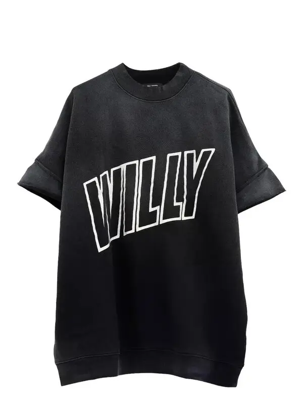 WILLY CHAVARRIA Logo-print T-shirt - Black