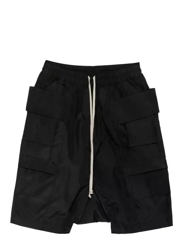 Rick Owens Cargo Drawstring Trousers - Black
