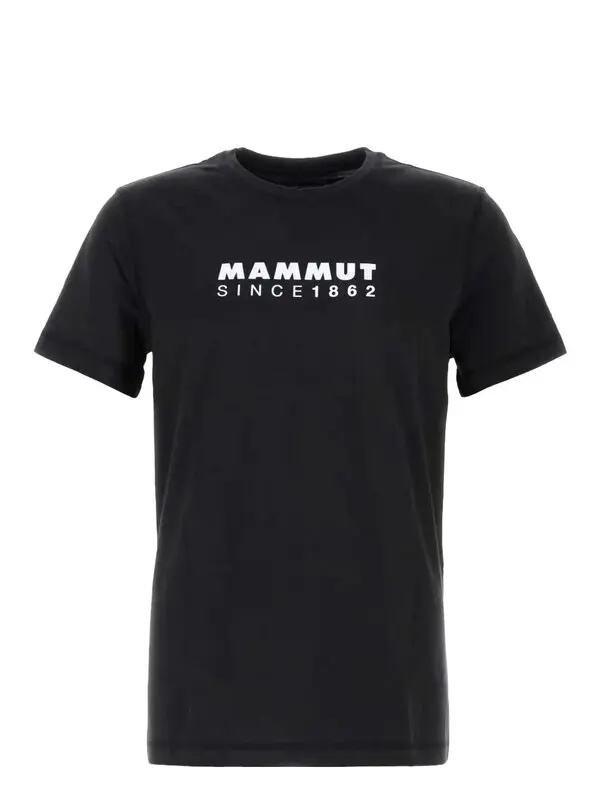 MAMMUT Cotton T-shirt - Black