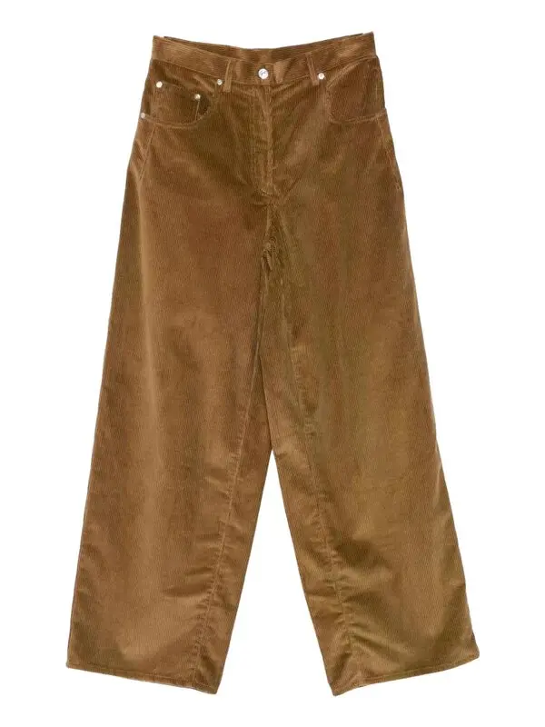 N°21 Five-pocket Corduroy Pants - Brown