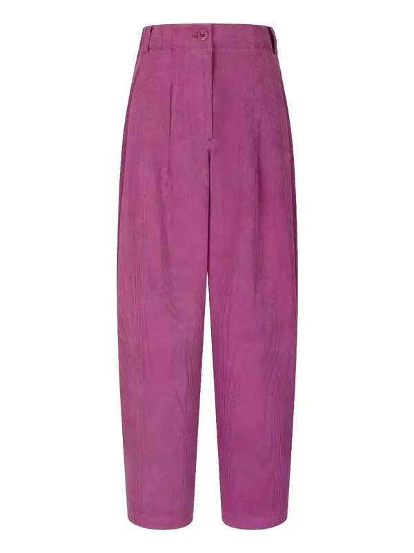 STUDIO TOMBOY Banded Corduroy Trousers - Pink