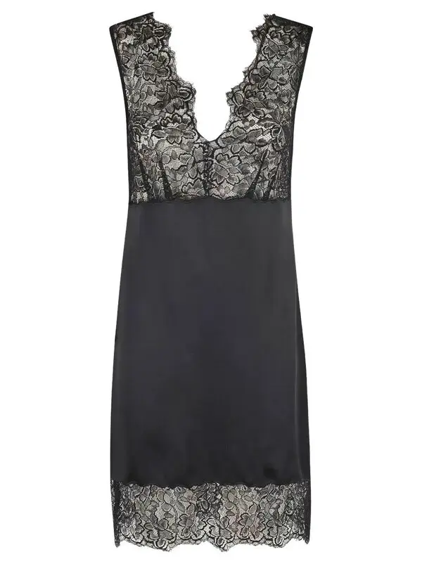 Marella Lace Dress - Black