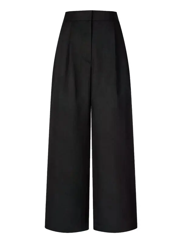 STUDIO TOMBOY Pleated Trousers - Black