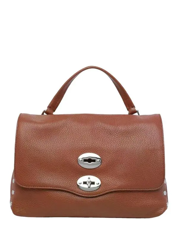 ZANELLATO Postina Turn-lock Tote Bag - Brown