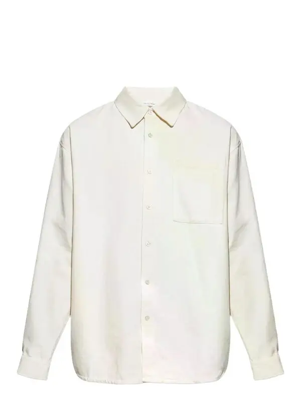 American Vintage Lycaz Cotton Shirt - Neutrals