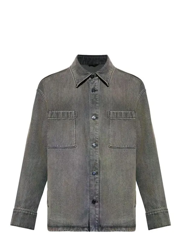 Fendi Cotton Pocket Jacket - Grey