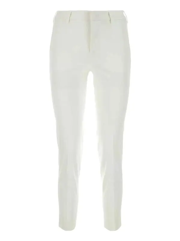 PT TORINO Gioia Slim-fit Trousers - White