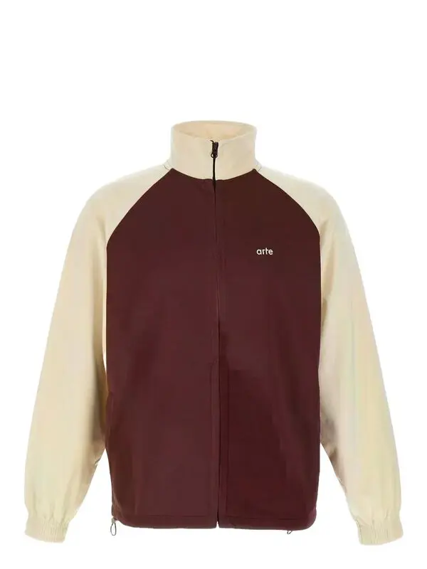 ARTE ANTWERP Carded Raglan-sleeve Jacket - Red
