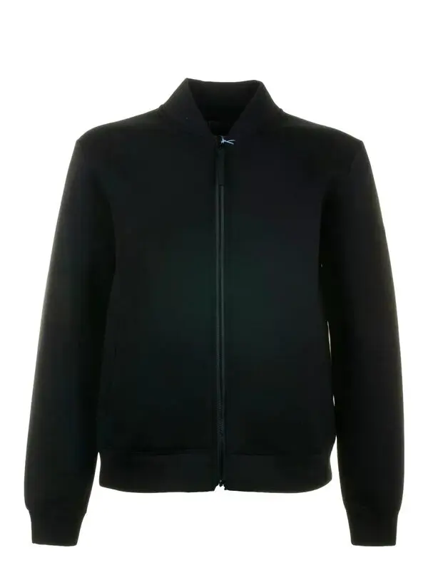 PEOPLE OF SHIBUYA Basko Zip Bomber Jacket - Black
