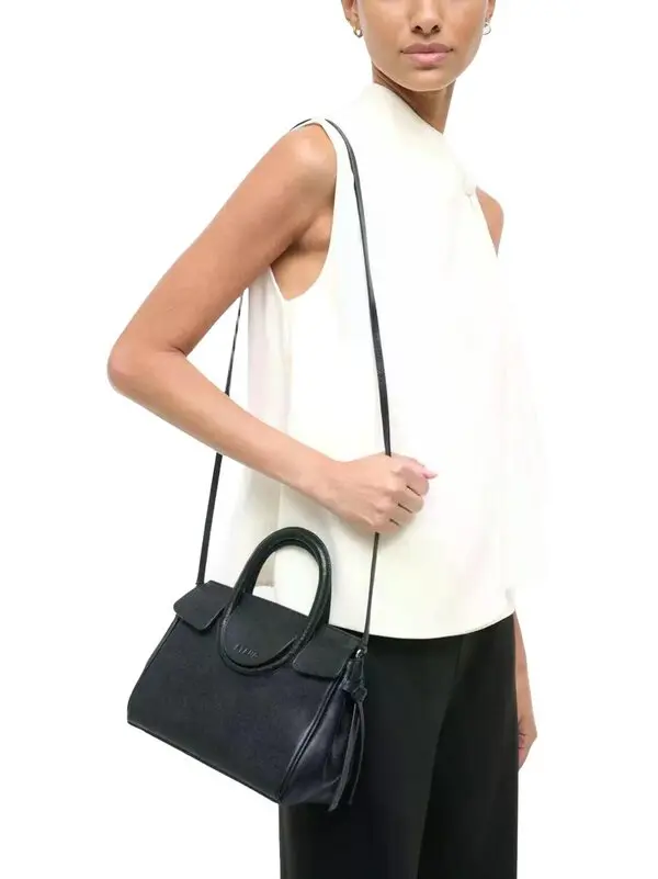 Staud Mini Maude Leather Tote Bag - Black
