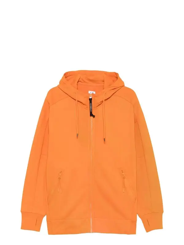 C.P. COMPANY Zip-up Hoodie - Orange