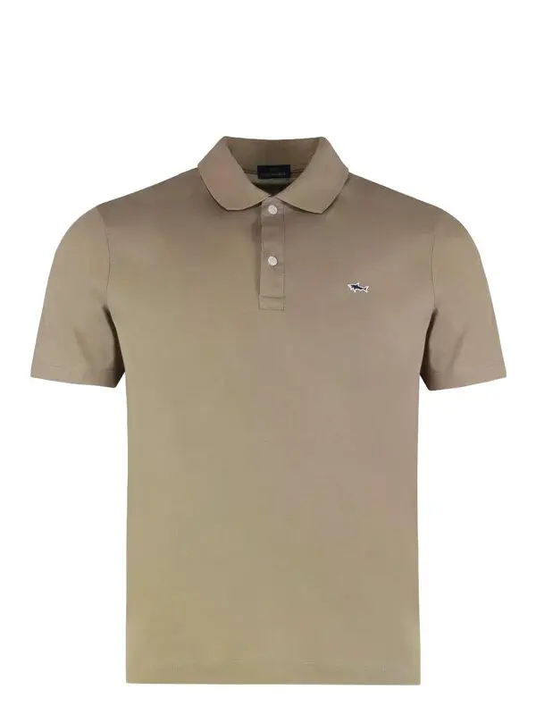 Paul & Shark Logo-detail Polo Shirt - Neutrals