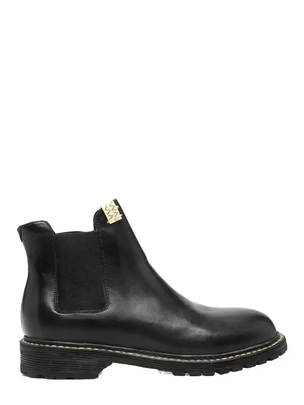 Visvim Gornergrat Mid-folk Chelsea Boots - Black
