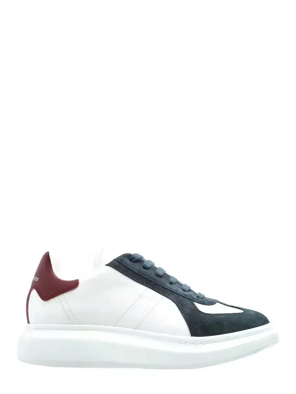 Alexander McQueen Oversized Panelled Lace-up Sneakers - White
