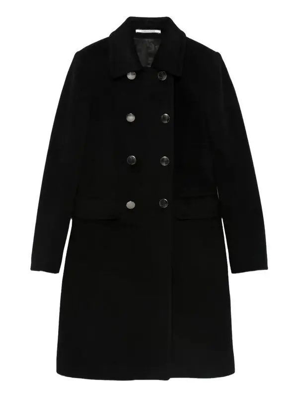 Tagliatore Hennie Double-breasted Coat - Black
