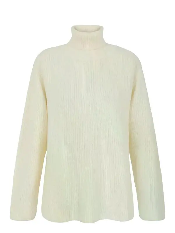 P.a.r.o.s.h Roll-neck Knitwear - White