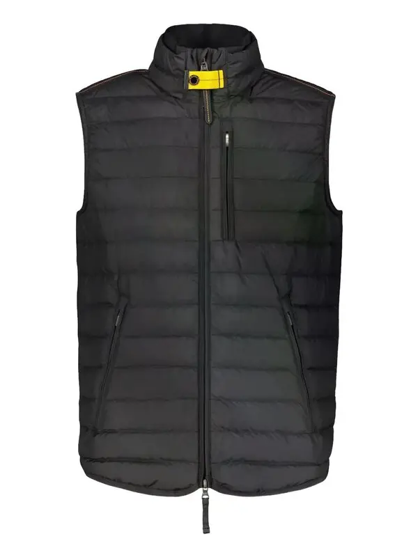 PARAJUMPERS Padded Vest With Zip Pocket - Black