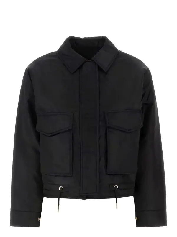 Michael Kors Collared Down Jacket - Black