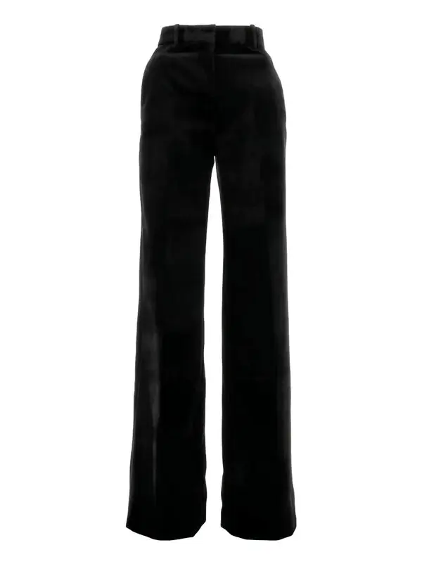 Ermanno Scervino Belt-loops Trousers - Black