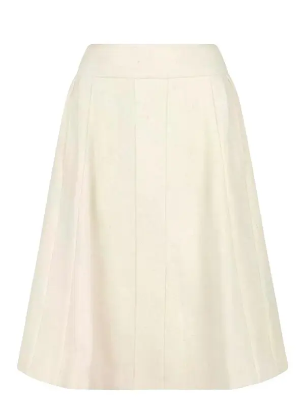 VIVIENNE WESTWOOD Button Pleated Skirt - Neutrals