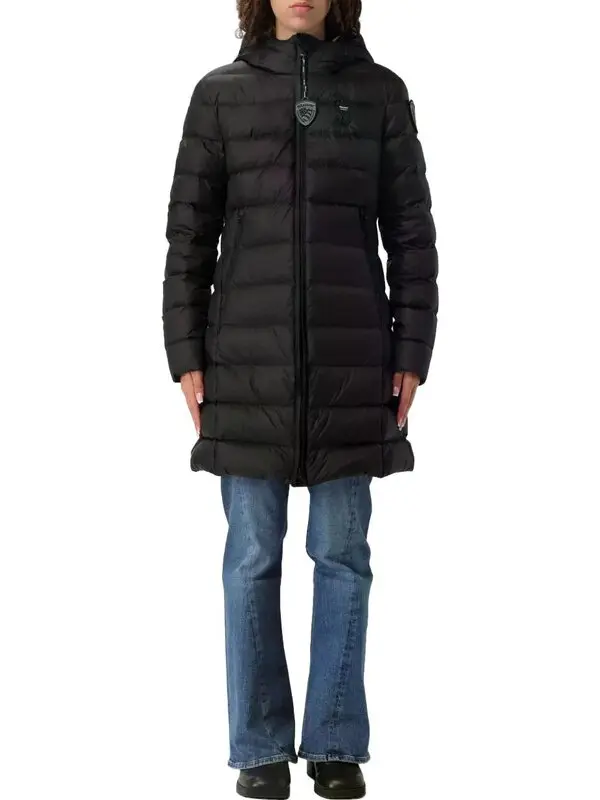 BLAUER. Agnes Hooded Coat - Black