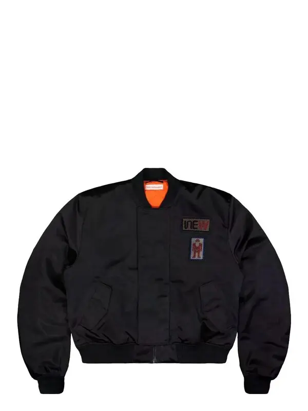WALTER VAN BEIRENDONCK Beep Beep Bomber Jacket - Black