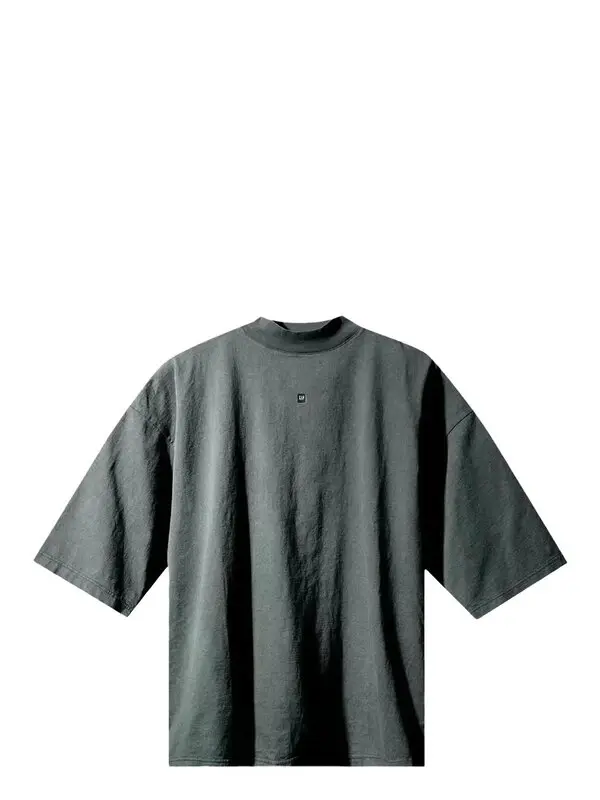 Yeezy Logo-appliqué T-shirt - Grey