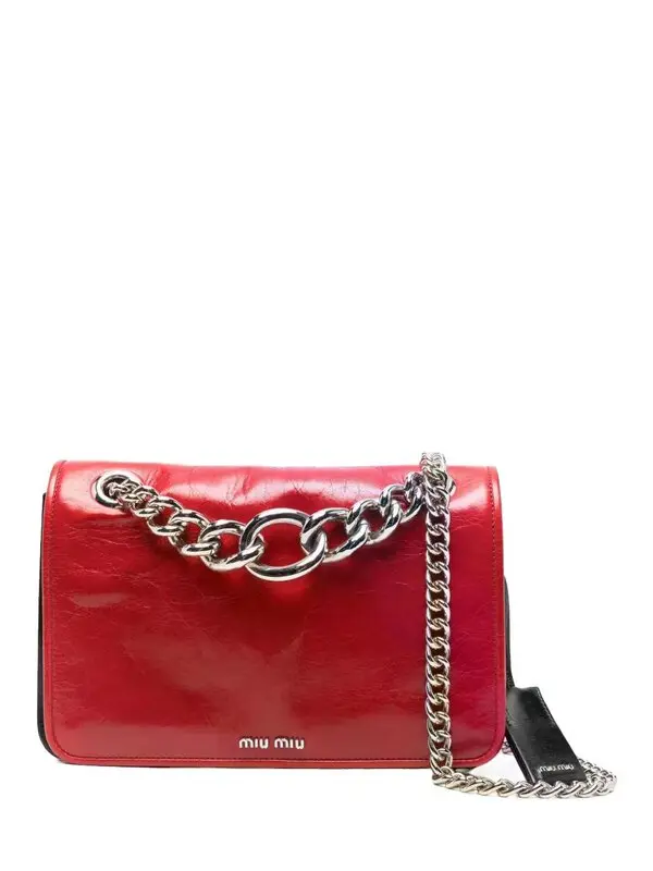 Miu Miu Club Shoulder Bag - Red