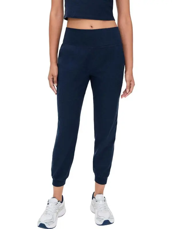 Beyond Yoga Spacedye Midi Joggers - Nocturnal Navy